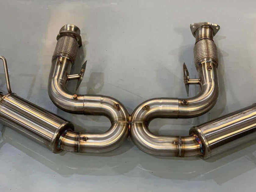 C8 Corvette Billy Boat Bullet Exhaust - Stingray