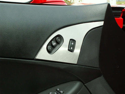C6 Corvette American Car Craft Door Lock Trim - Option Buttons ...
