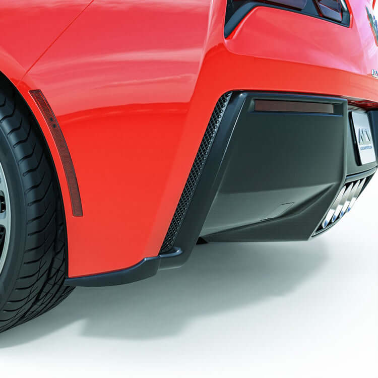 C7 Corvette ACS Composite Rear Fascia Extensions – Corvette Parts from ...