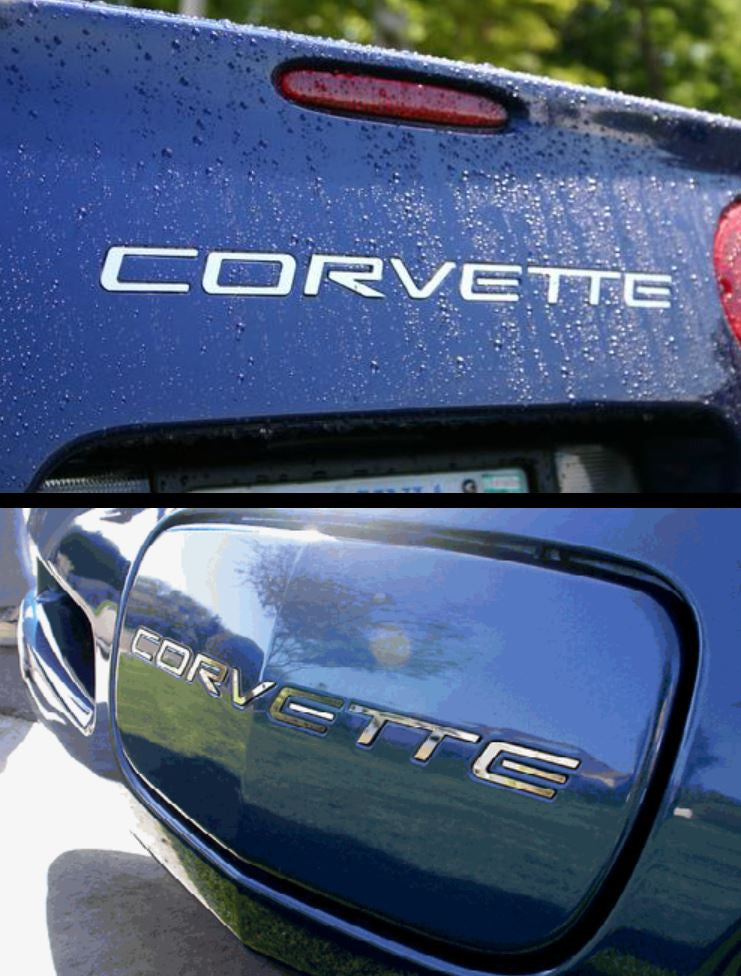 C5 Corvette Stainless Steel Inserts - Front and Rear Combo – Corvette ...