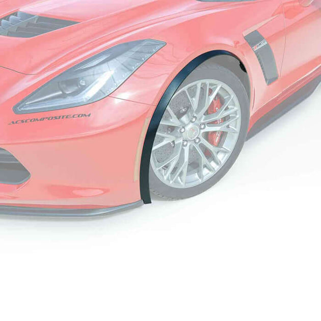 C7 Corvette ACS Composite Front Fender Extensions - Spats (2014-2019)
