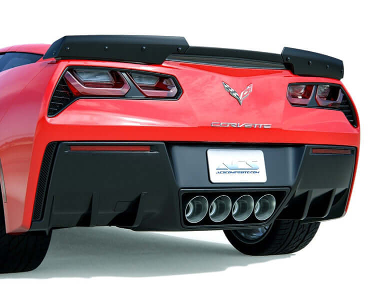 C7 Corvette ACS Composite Stage 2 Spoiler Conversion Kit – Corvette ...