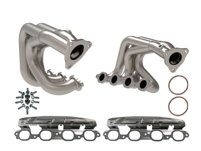 C8 Corvette aFe Twisted Steel Headers - Titanium Ceramic Coated ...