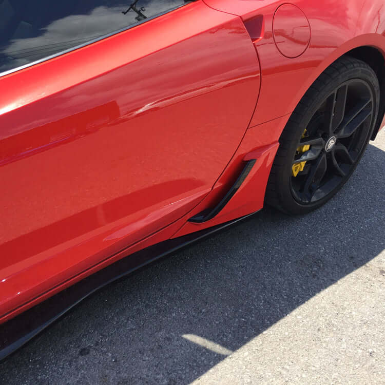 C7 Corvette ACS Composite Z06 Brake Scoops – Corvette Parts from Custom ...