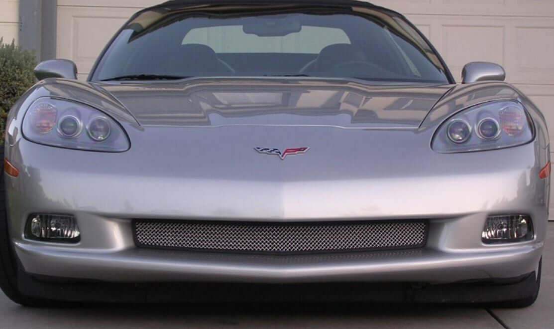 C6 Corvette RaceMesh Single Chamber Radiator Grilles – Corvette Parts ...